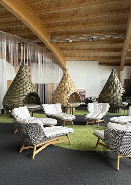 Das Mawell Spa mit Pools, Saunen & Weitblick - Mawell Resort